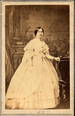 "Varina Howell Davis Carte de visite"