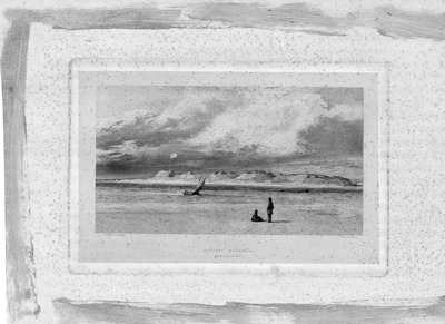 "Lithograph of Battery Marshall from Long Island, Dec., 1863 Lithograph ...