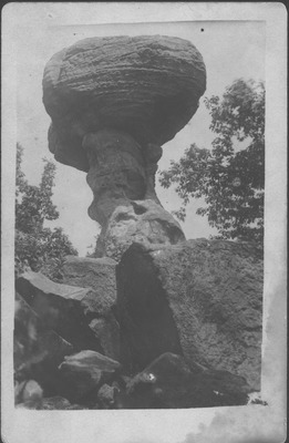 "Maul Rock, Lincoln Co., W.Va." by David Smith