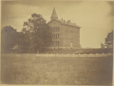 "Old Main, Marshall College, ca. 1870"