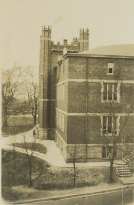 "Old Main, Marshall College, ca. 1930"
