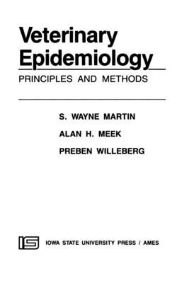 "Veterinary Epidemiology: Principles and Methods"