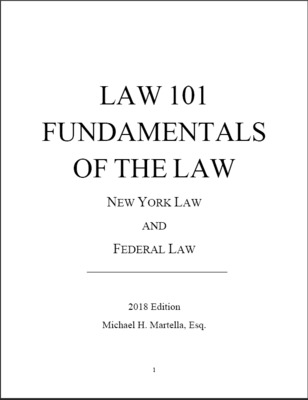 "Law 101: Fundamentals of the Law"